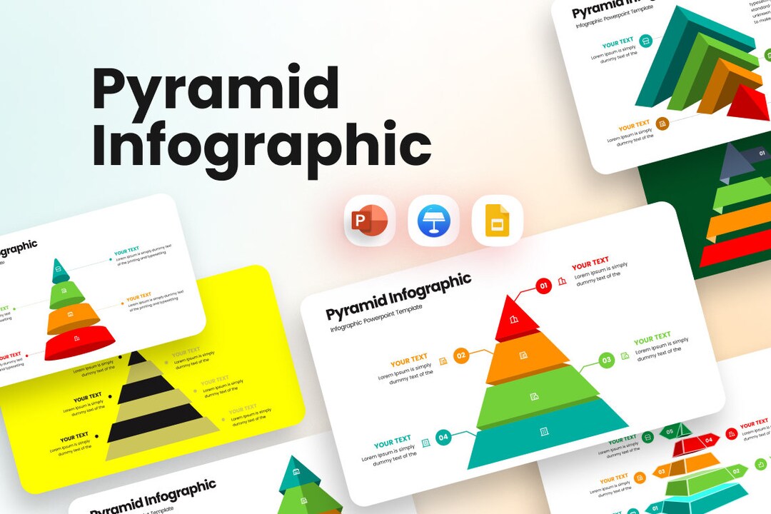 Dynamic Pyramid Infographic Presentation Template Business Powerpoint ...