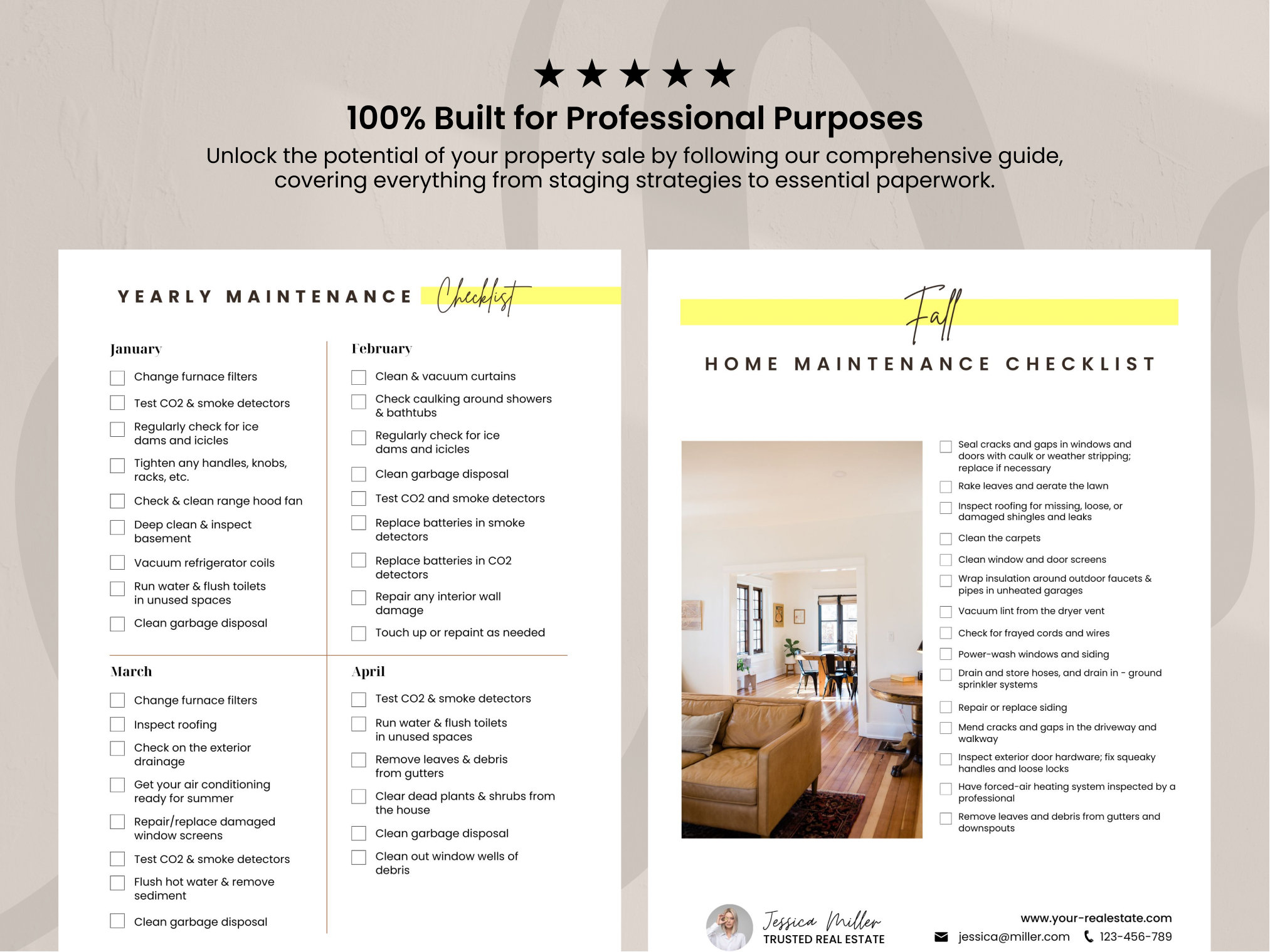 Home Maintenance Planner Organize, Improve, and Track Home Improvement ...