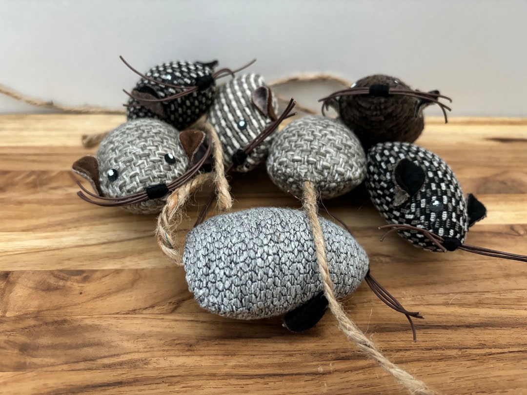 Cat Mouse Toy, Handmade Cat Toy, Mice Toy for Cats, Mice Cat Toy ...