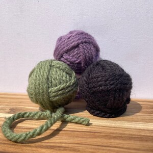 Yarn Ball Toy for Cats, Cat Yarn Toy, Mini Yarn Ball, Cat Yarn Ball ...