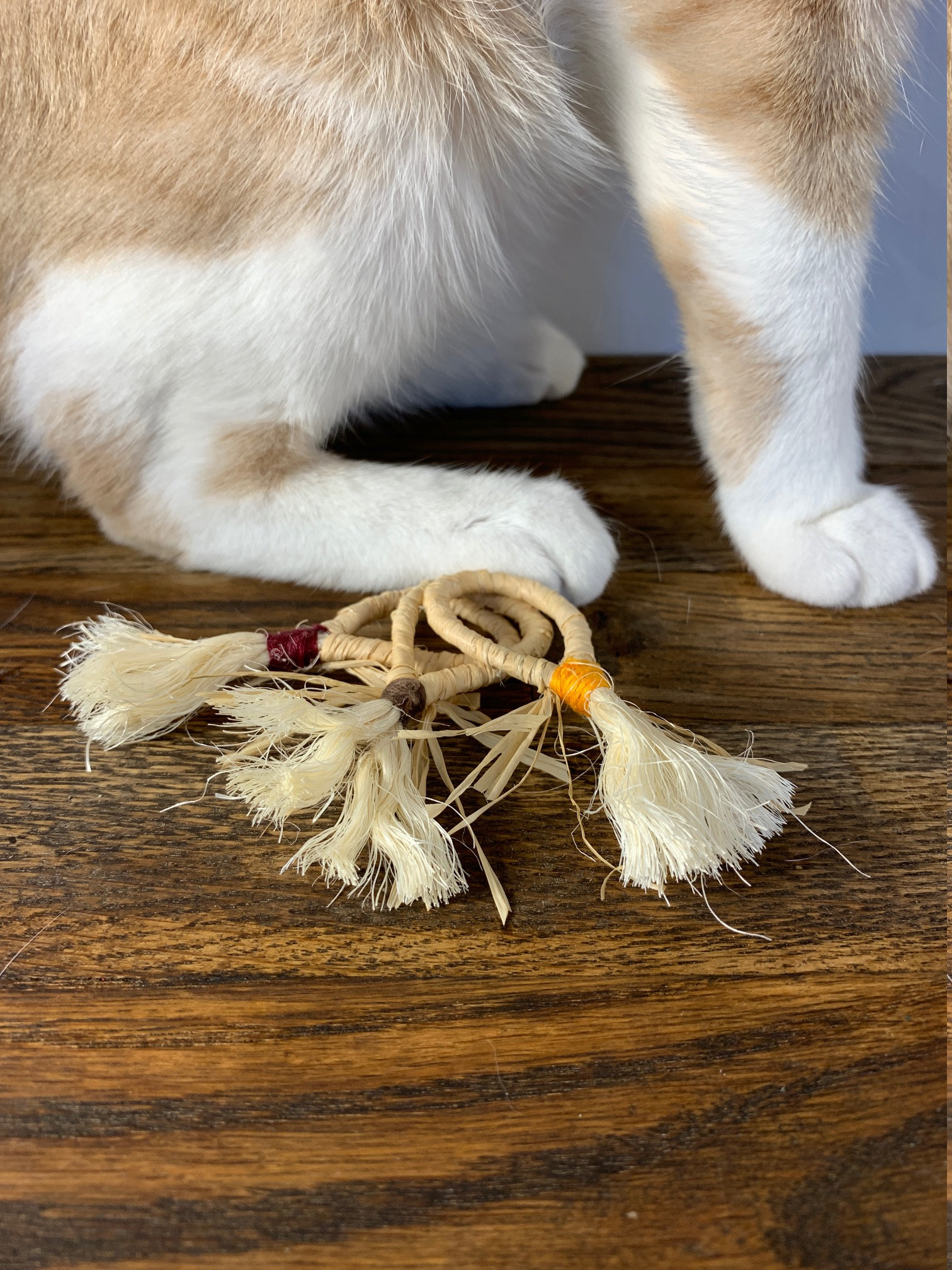 Twist Tie Toy Natural Cat Toy Cat Toss Toy Twistie Toy - Etsy