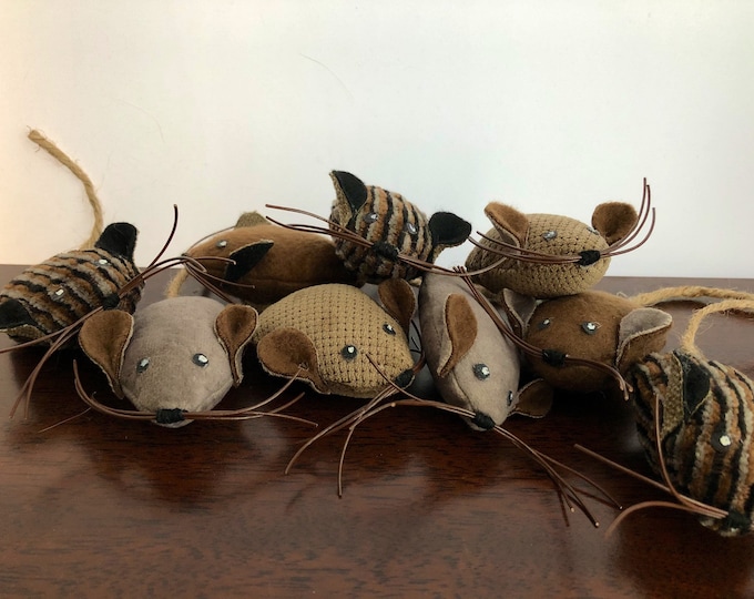 Cat Mouse Toy Handmade Cat Toy Mice Toy for Cats Mice Cat - Etsy