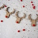 Reindeer Christmas Garland, Wooden Reindeers, Rustic Fireplace ...