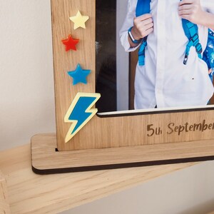 Personalised First Day of School Photo Frame, Back to School, Starting ...
