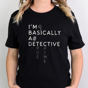 Funny True Crime Shirt Gift for True Crime Fan Tshirt Gift for True ...