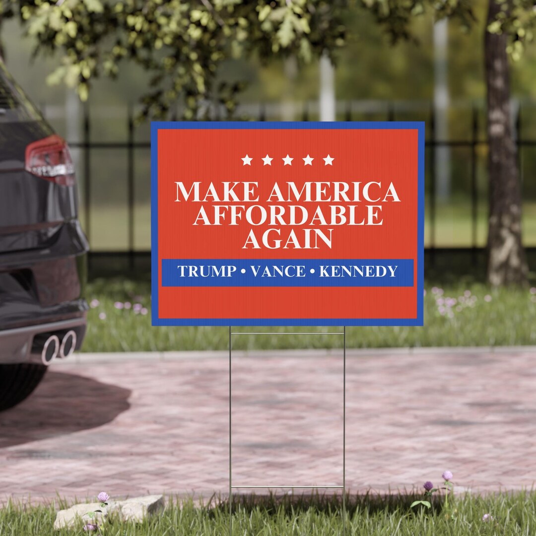 Funny Political Sign for Republican for Trump Yard Sign for Trump ...