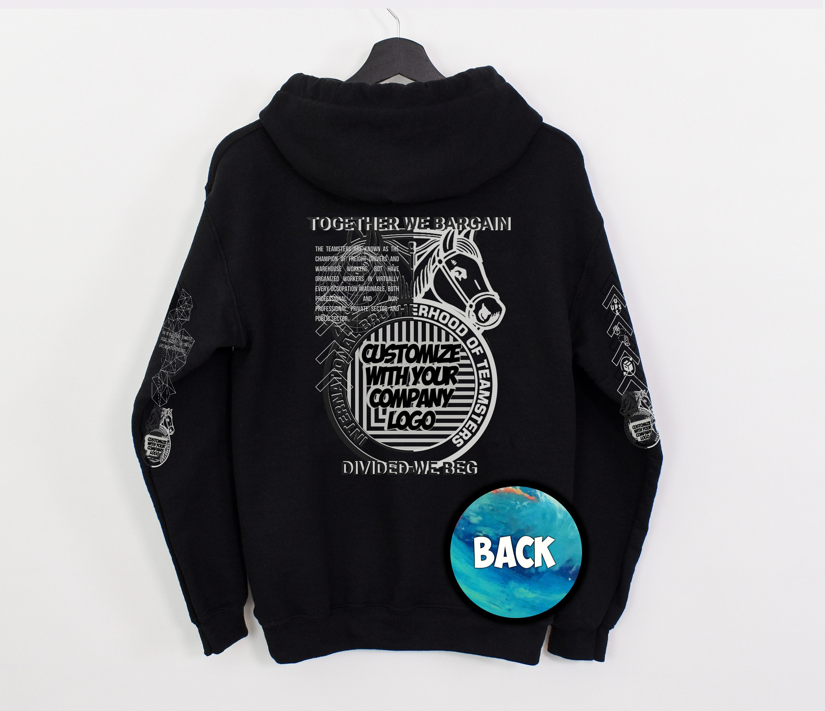 Teamsters Union Hoodie for Teamsters Member Sweatshirt Gift Teamsters ...