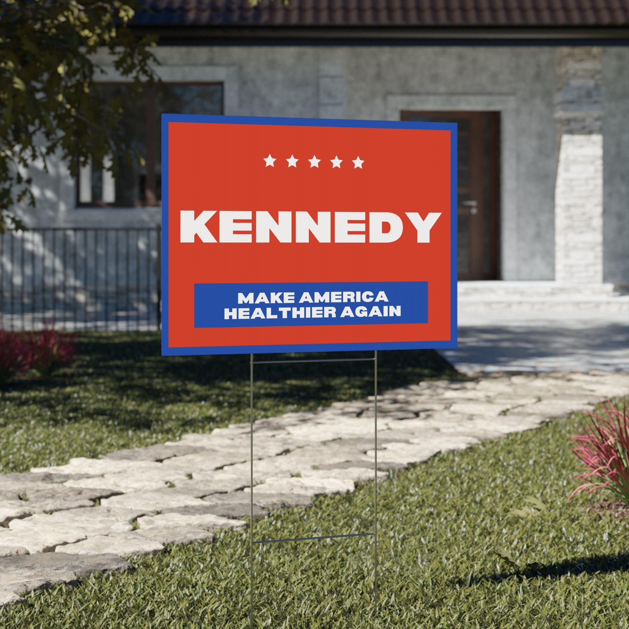 Kennedy for President Yard Sign MAHA for Trump Vanve Kennedy Yard Sign ...