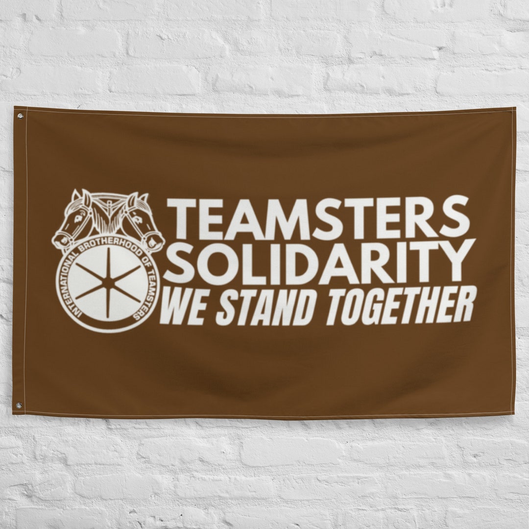 Custom Teamsters Union Flag for Teamsters Flag Gift for Personalized ...
