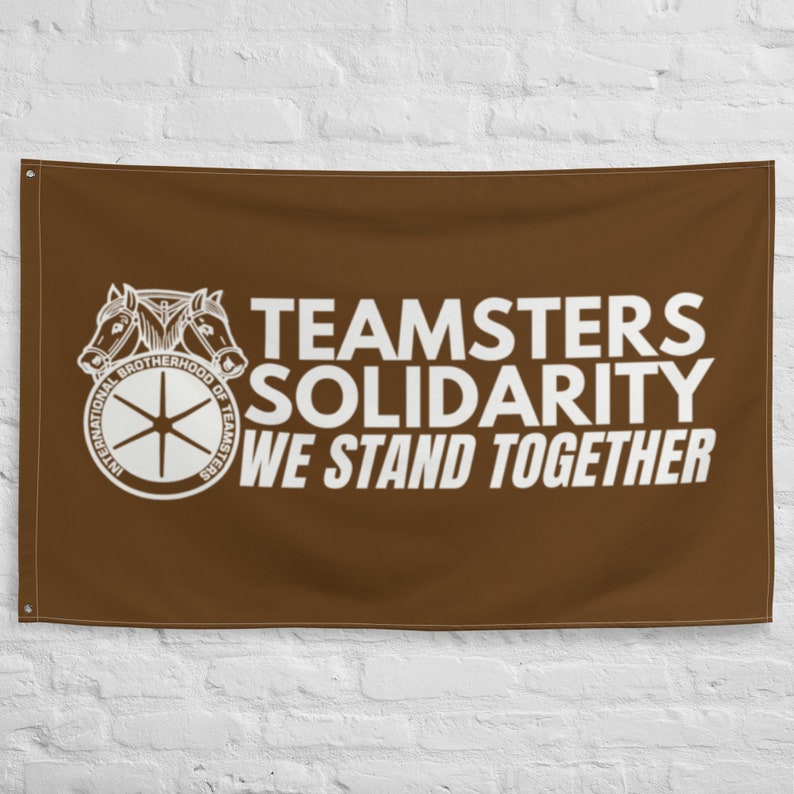 Custom Teamsters Union Flag for Teamsters Flag Gift for Personalized ...