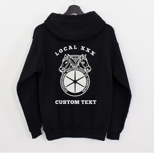 Custom Teamsters Union Hoodie for Teamsters Member Sweatshirt Gift ...