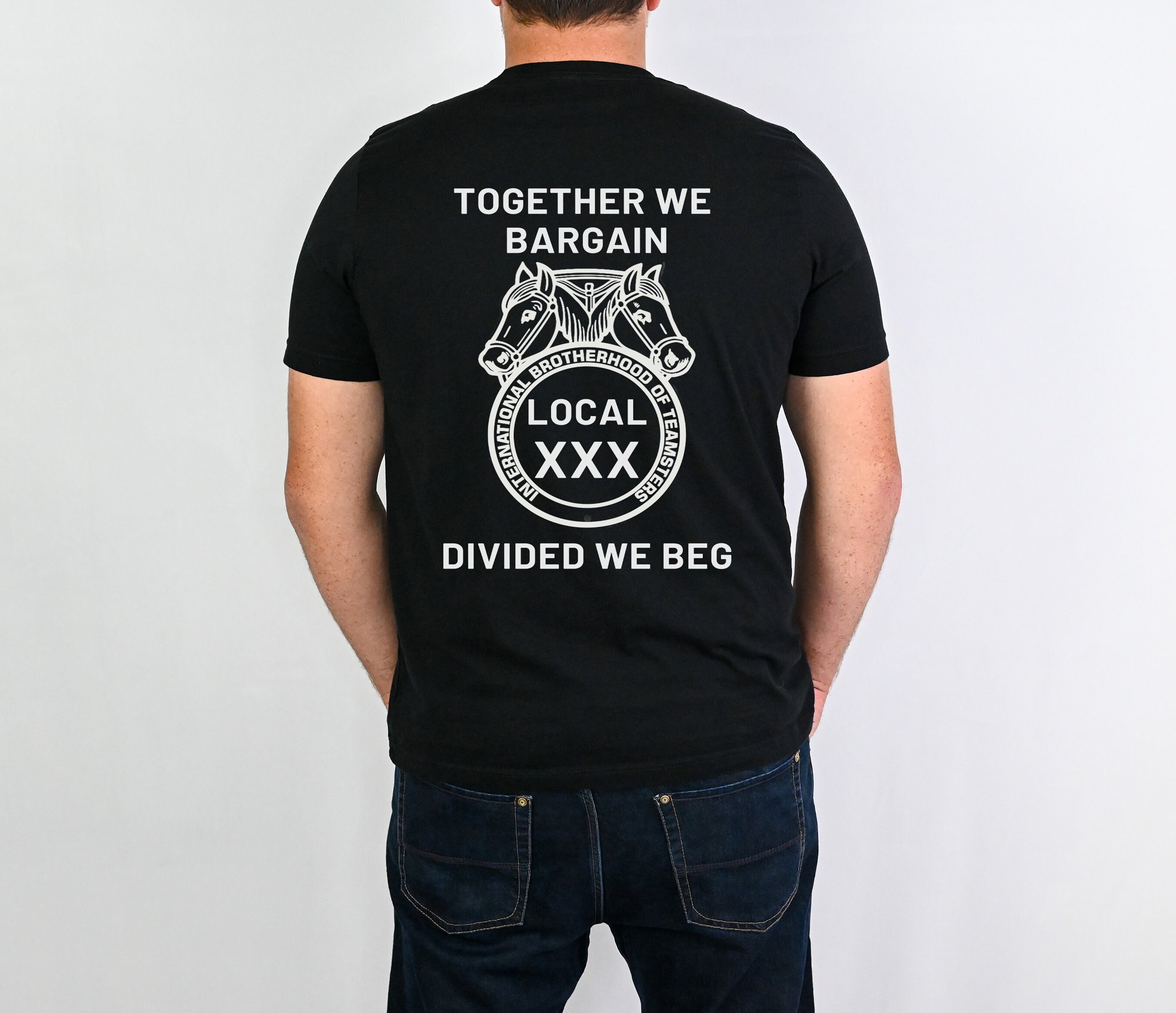 Customized Teamsters Union Shirt Personalizable Teamsters Members ...