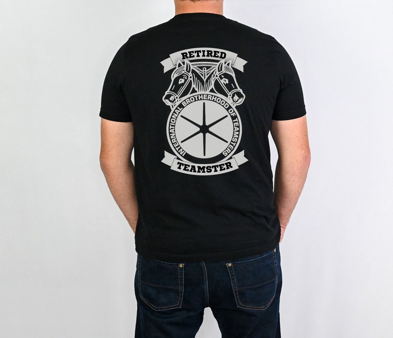 Retired Teamsters Union Shirt for Retired Teamsters Member Tshirt Gift ...