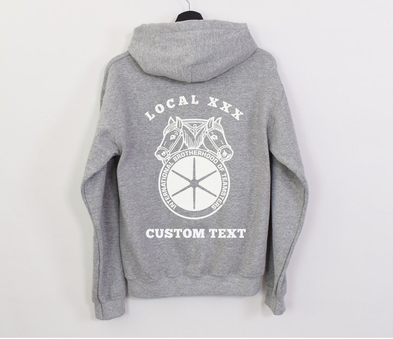 Custom Teamsters Union Hoodie for Teamsters Member Sweatshirt Gift ...