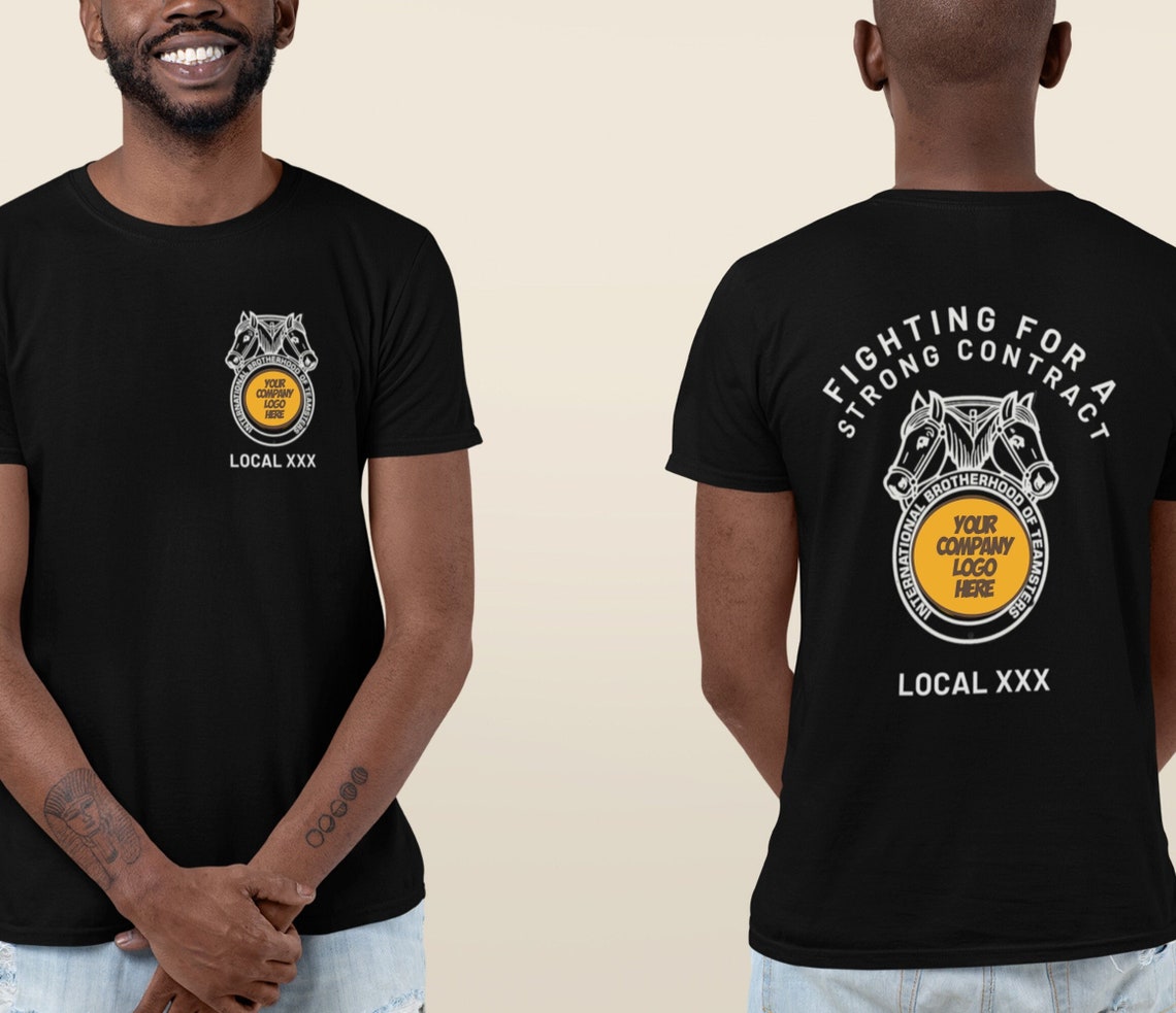 Custom Teamsters Union Shirt Personalizable Teamsters Members Tshirt ...
