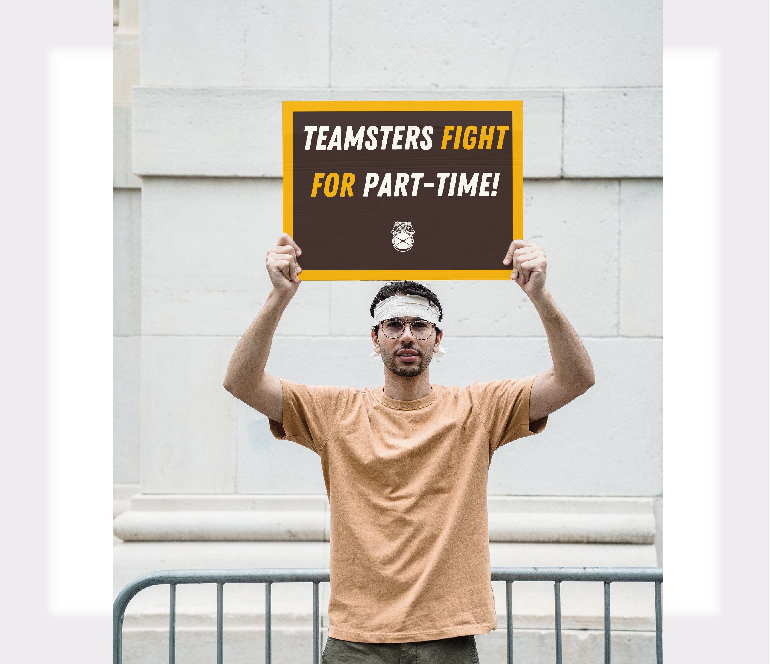 Custom Strike Picket Sign for Strike for Fair Contract Teamsters Picket ...