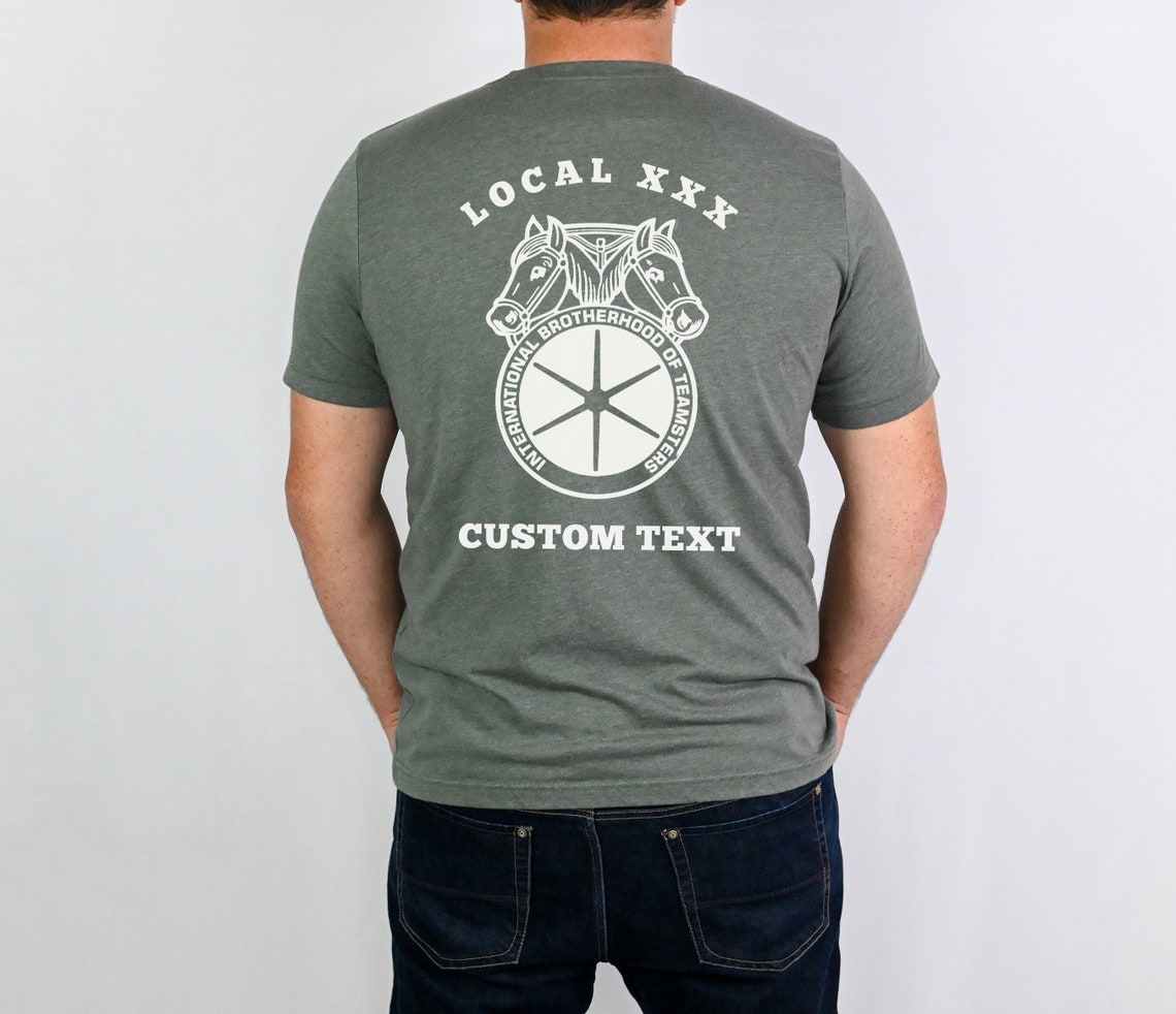 Personalized Teamsters Union Shirt for Teamsters Member Tshirt Gift ...