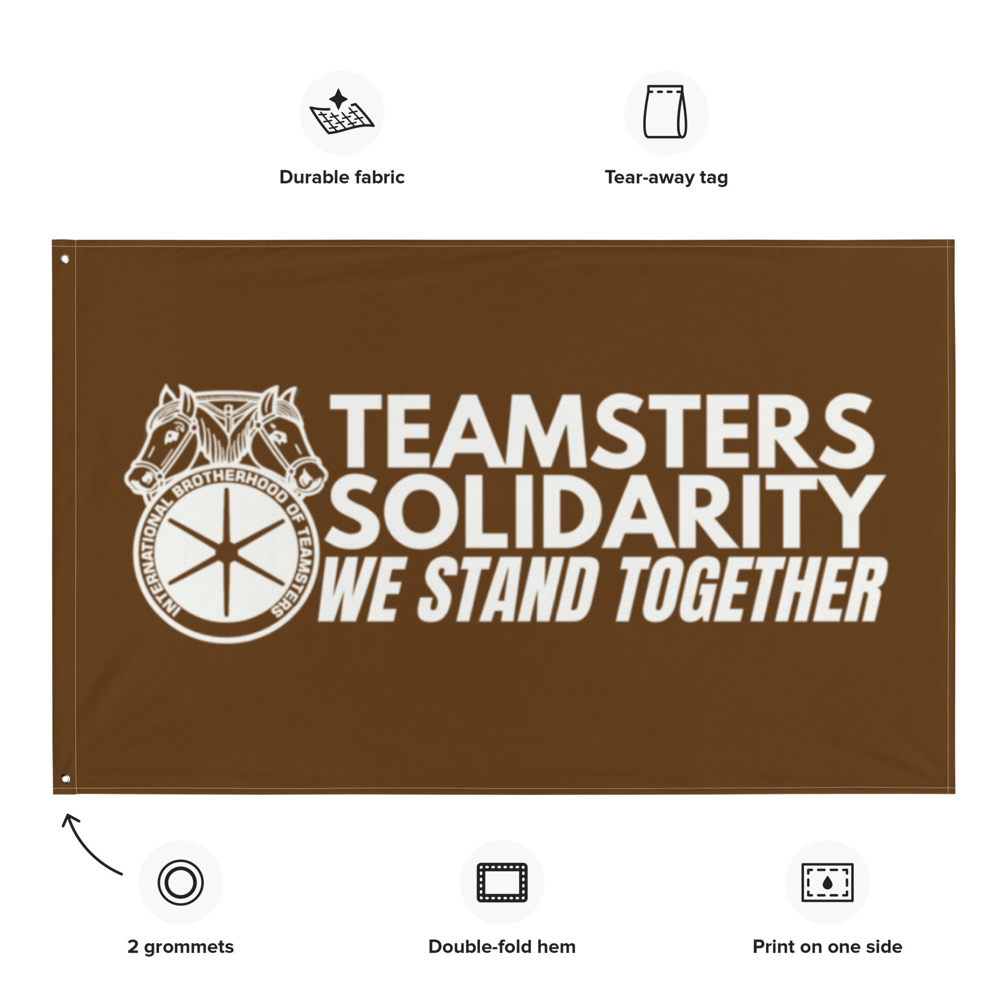 Custom Teamsters Union Flag for Teamsters Flag Gift for Personalized Teamster Flag for Teamsters ...