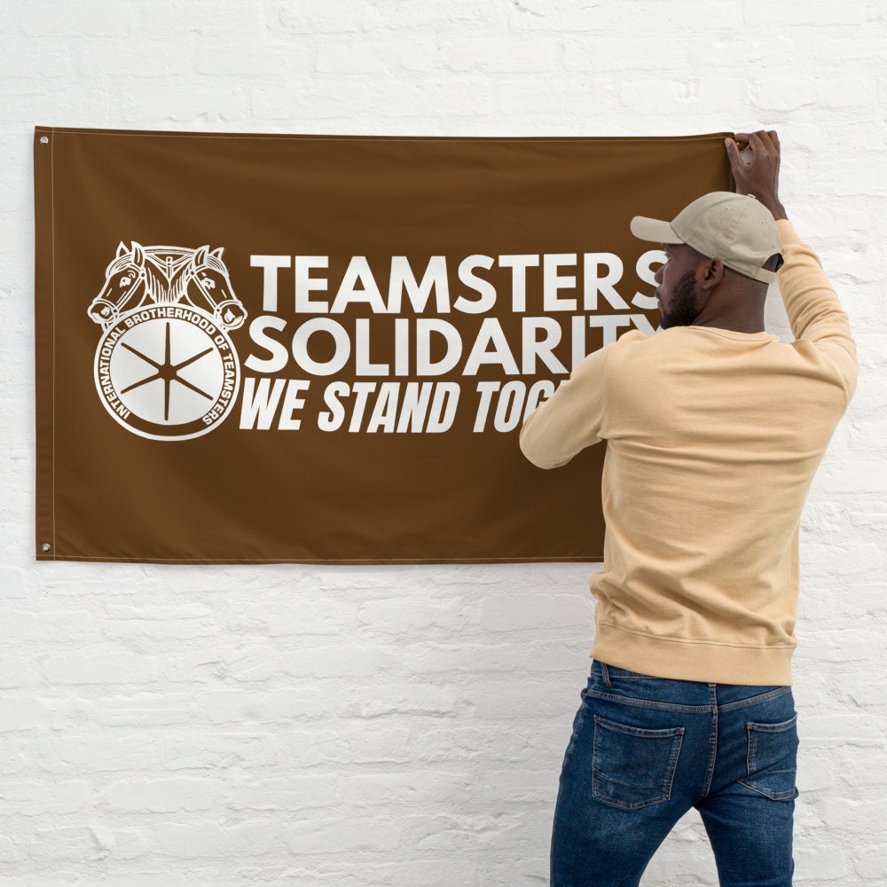 Custom Teamsters Union Flag for Teamsters Flag Gift for Personalized ...