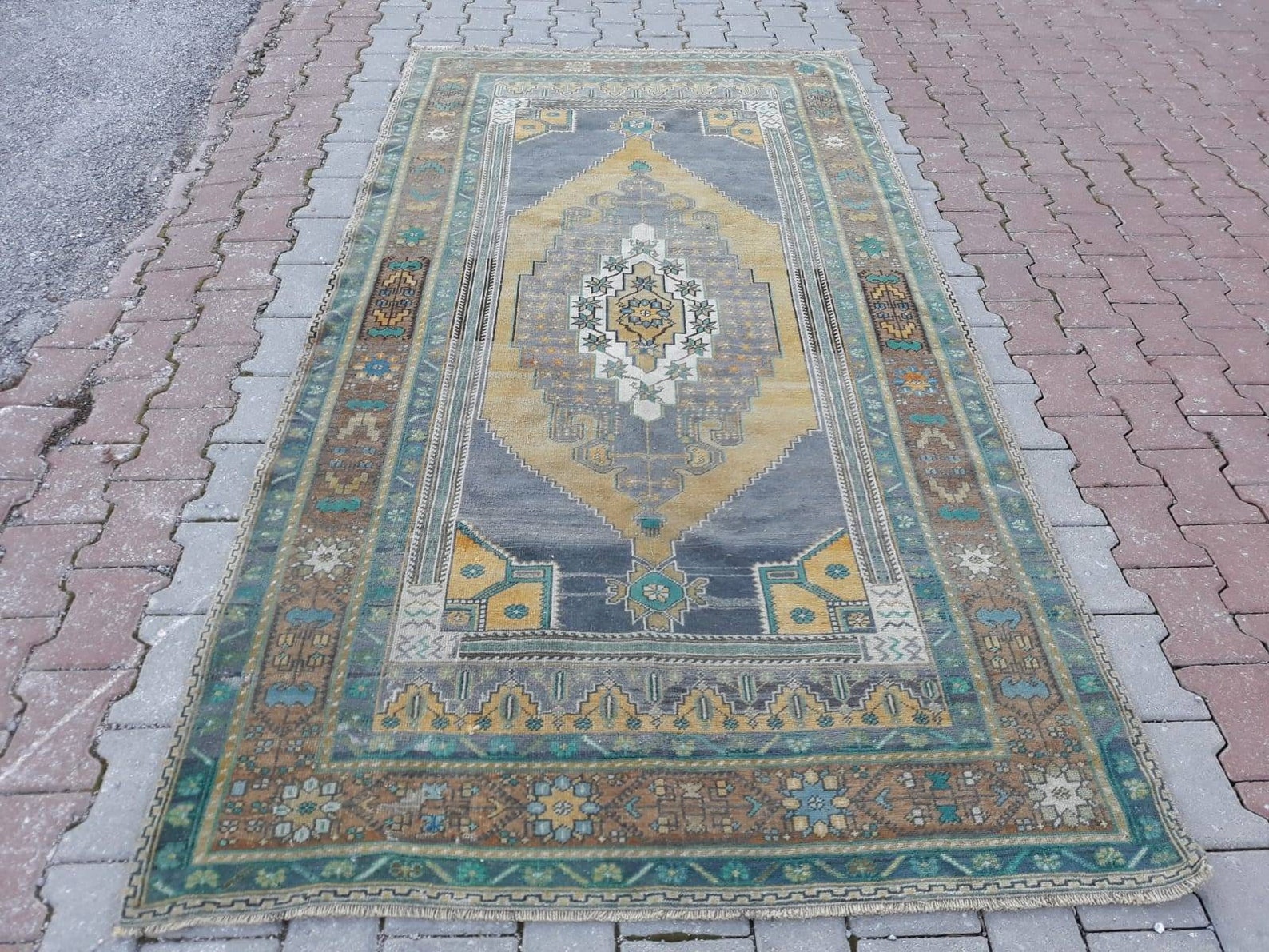 Oushak Rug / Oushak Saloon Rugs / Handmade Old Turkish Wool | Etsy