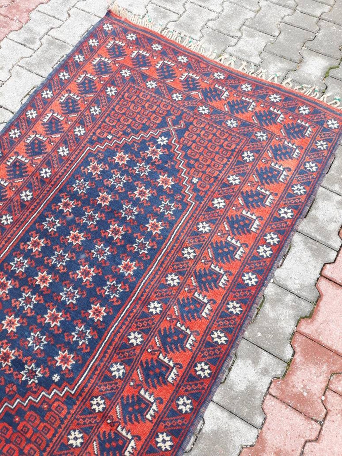 Vintage Anatolian Tribal Nomadic Rug Caucasian Rug Vintage - Etsy