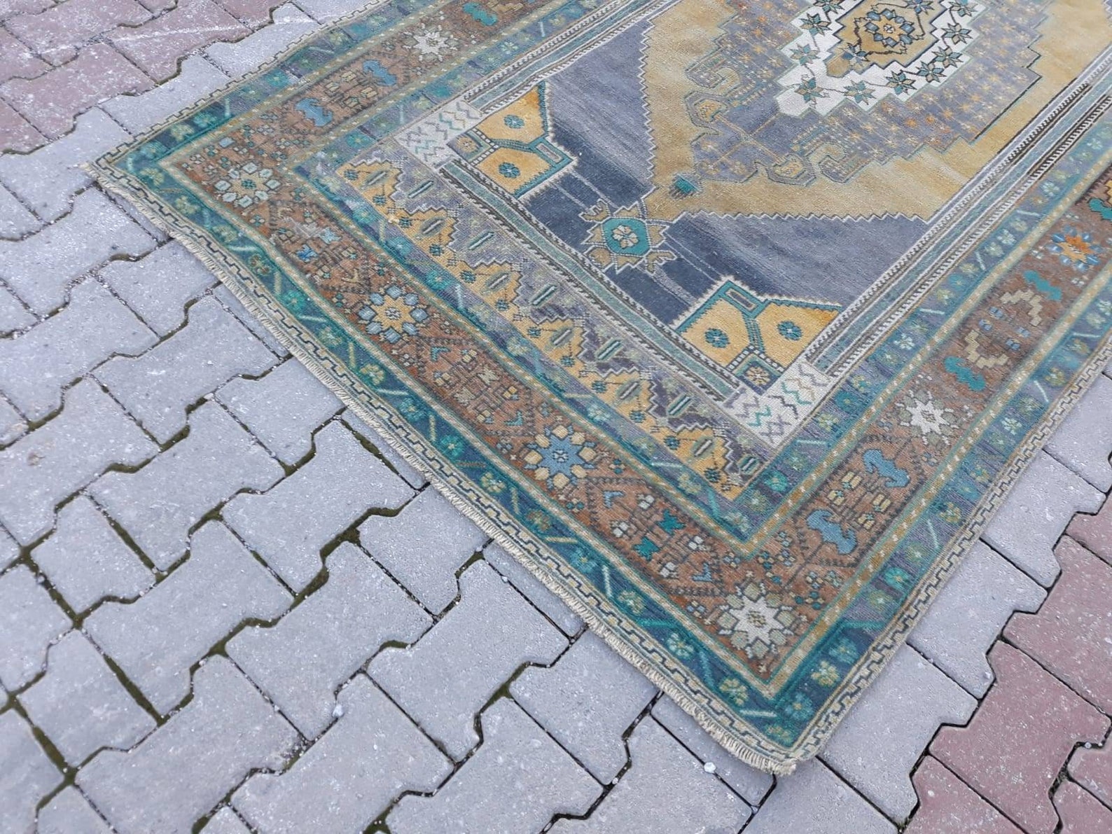 Oushak Rug / Oushak Saloon Rugs / Handmade Old Turkish Wool | Etsy