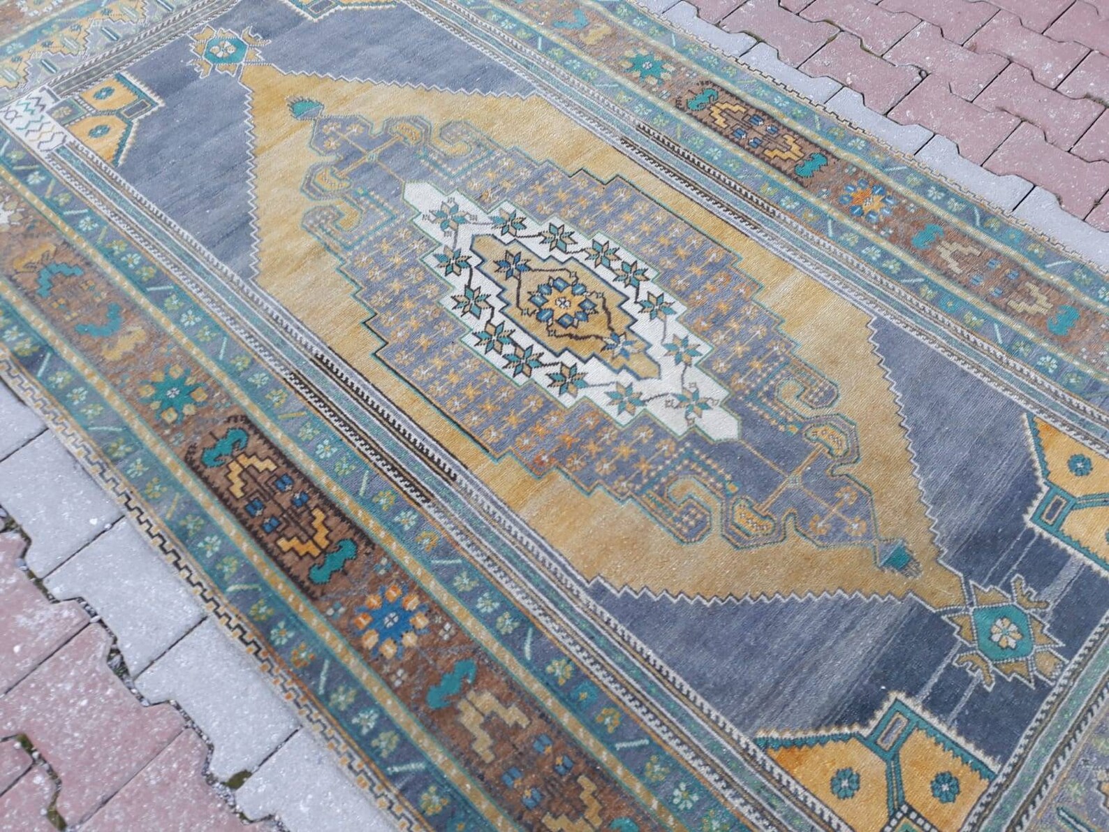 Oushak Rug / Oushak Saloon Rugs / Handmade Old Turkish Wool - Etsy