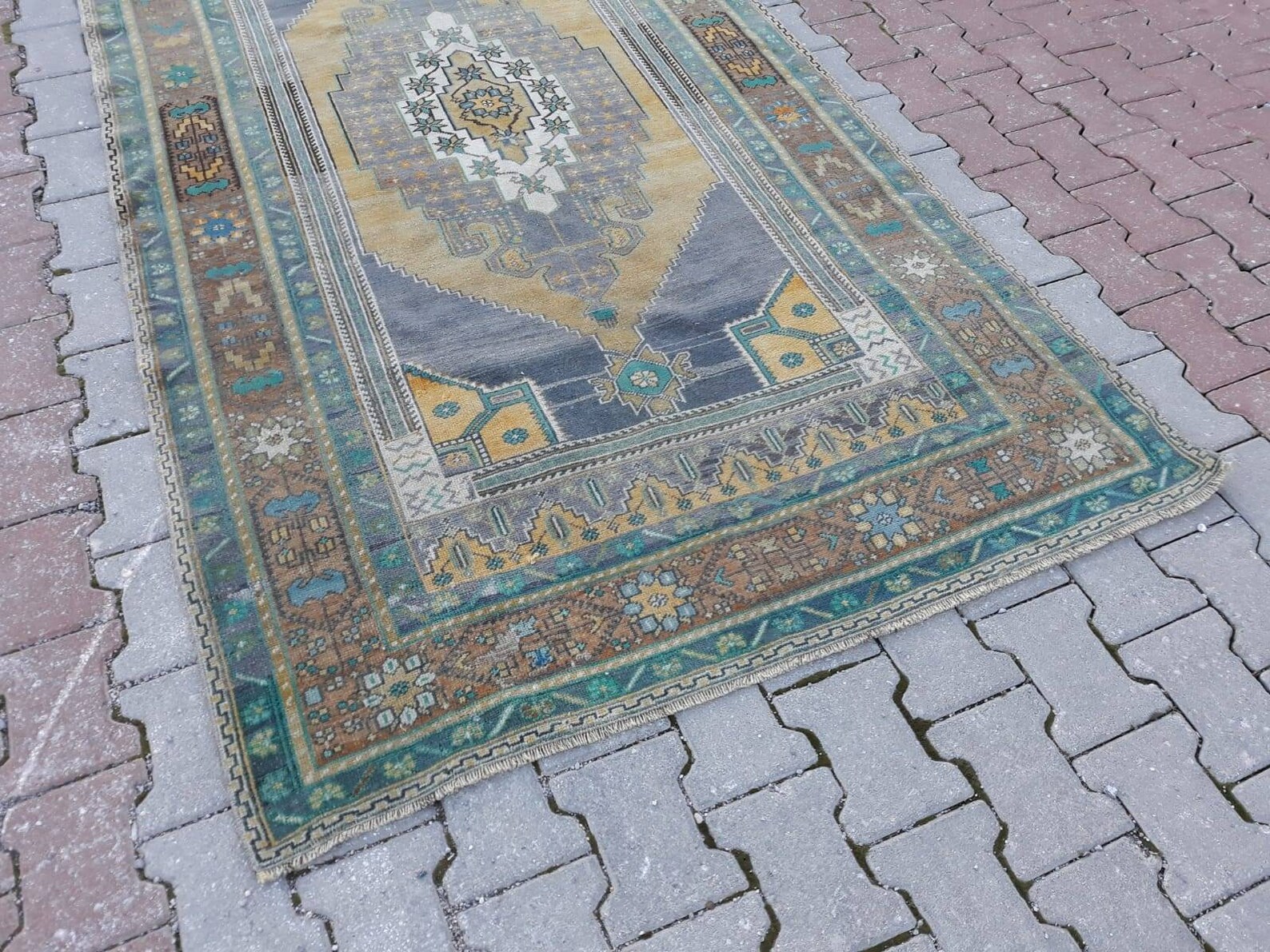 Oushak Rug / Oushak Saloon Rugs / Handmade Old Turkish Wool | Etsy