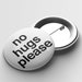 No Hugs Button Pin Badge - Etsy UK