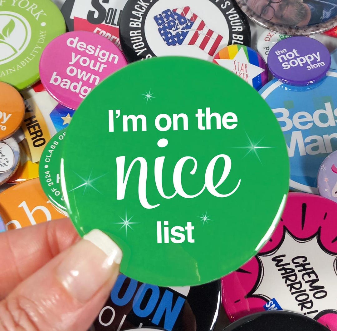 Nice List Badge - Etsy UK