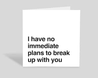 Break up Card - Etsy