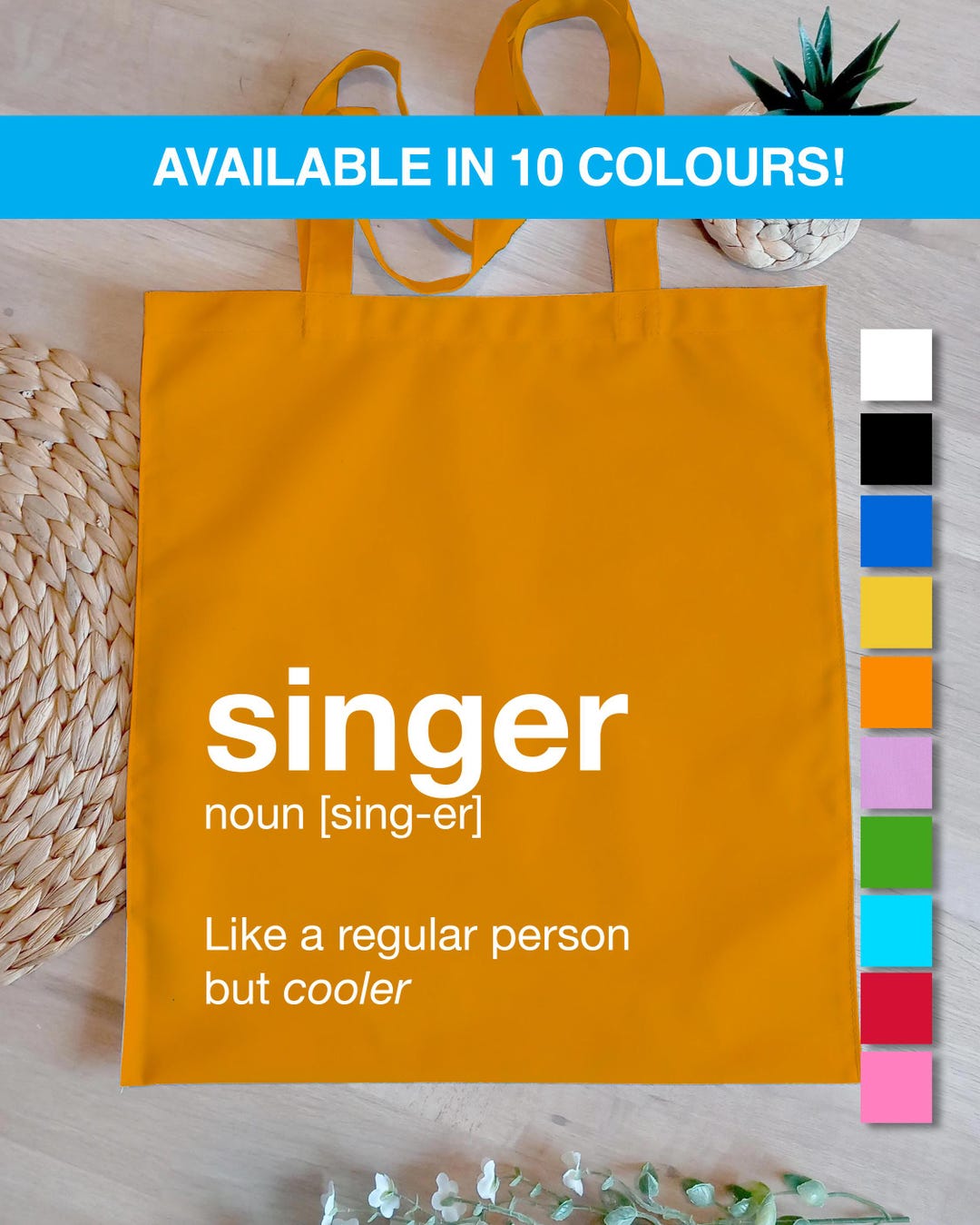 Singer (gender Neutral) Bag - Etsy