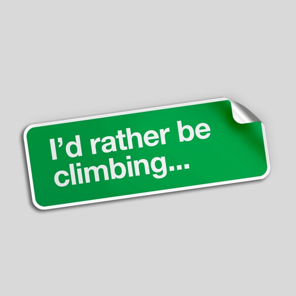 Climbing Stickers - Etsy