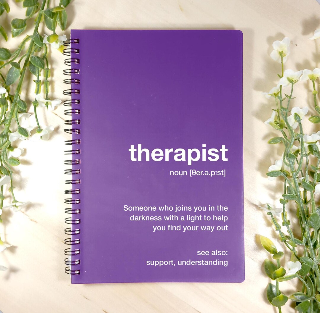 Therapist Description A5 Notepad - Etsy