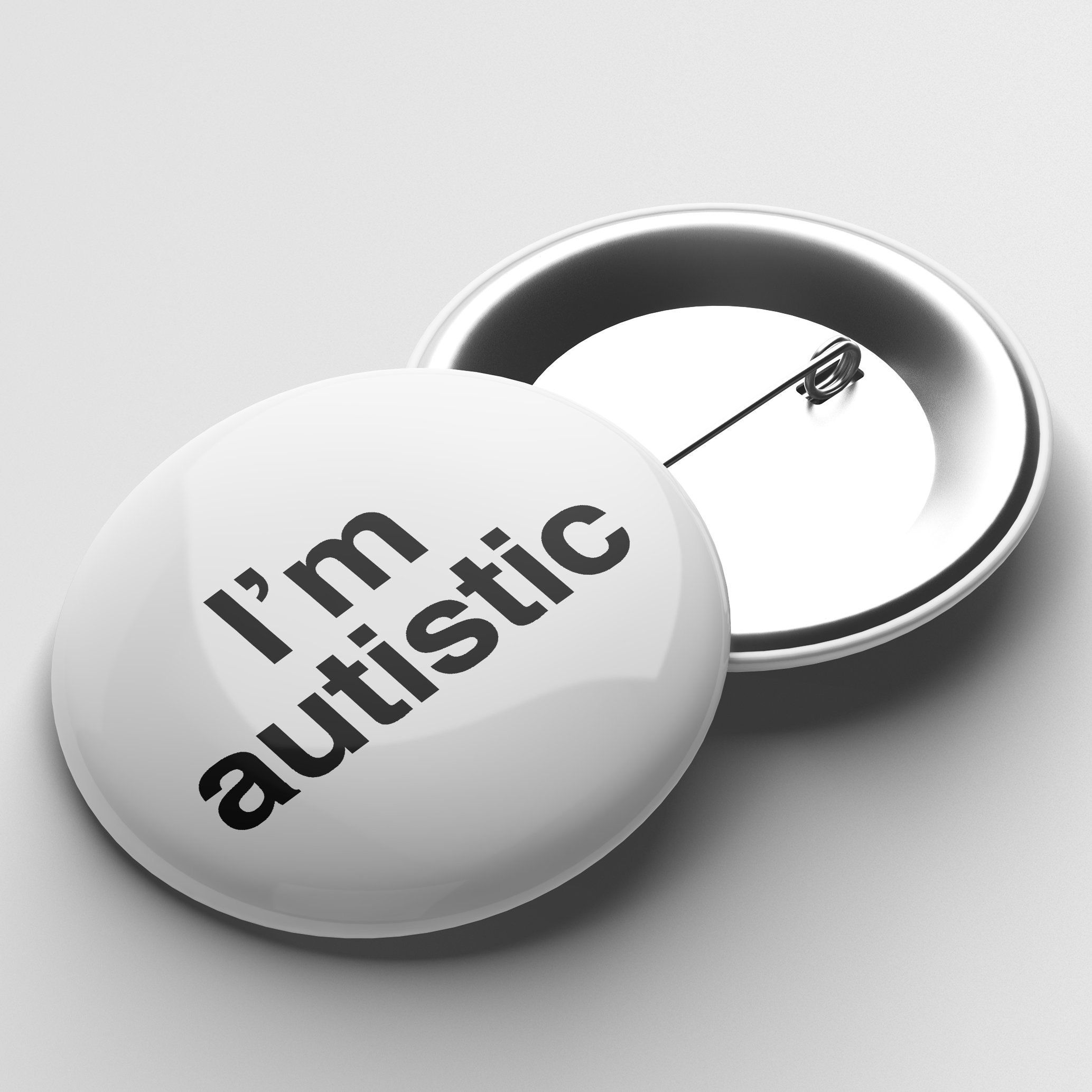 I'm Autistic Badge | Etsy