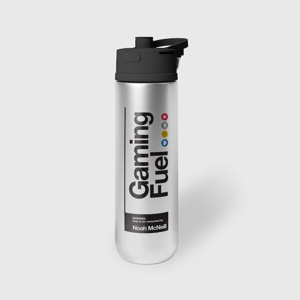Gaming Water Bottle - Etsy