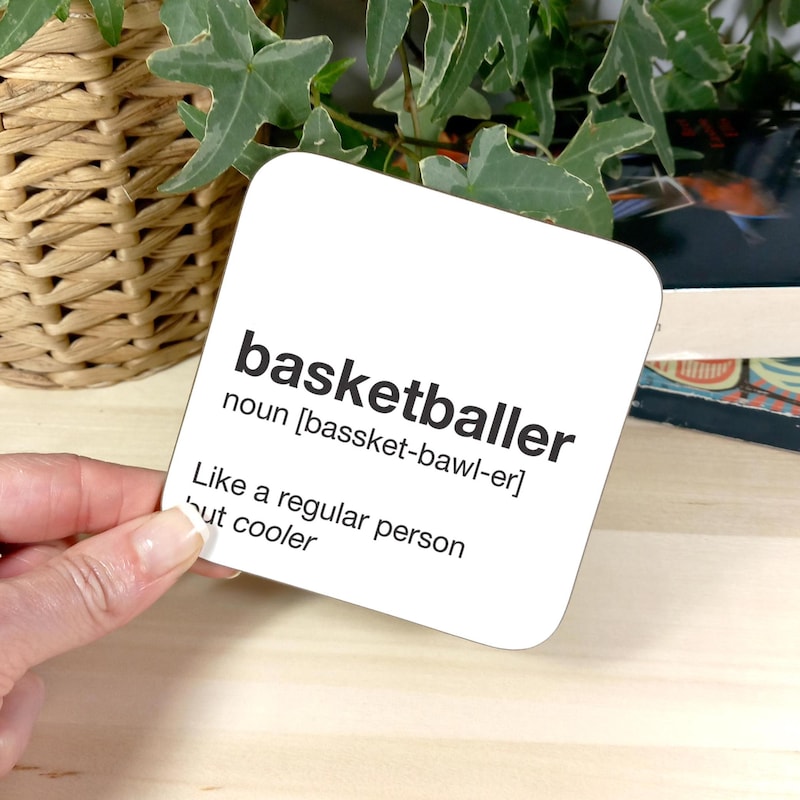 Basketball Plays Coaster - Etsy