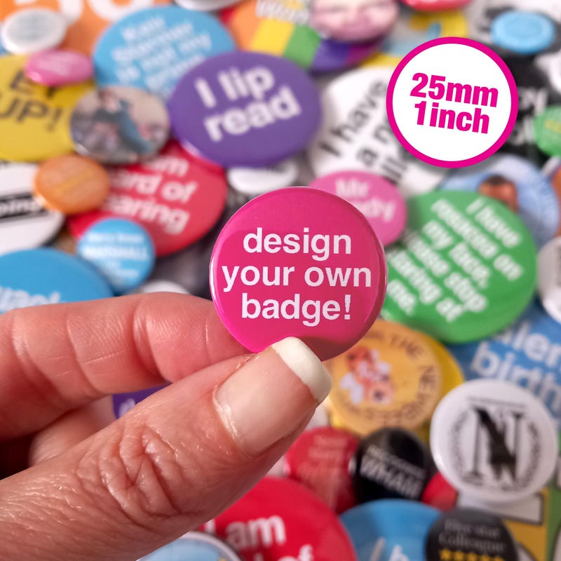 Custom Pin Badges - Etsy