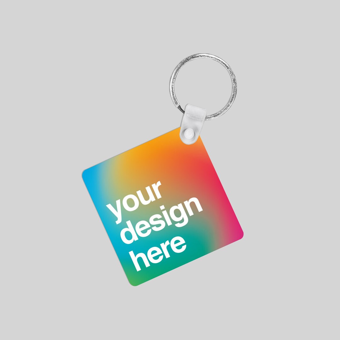 Design Your Own Keyring | Keychain | Bag Charm - Etsy