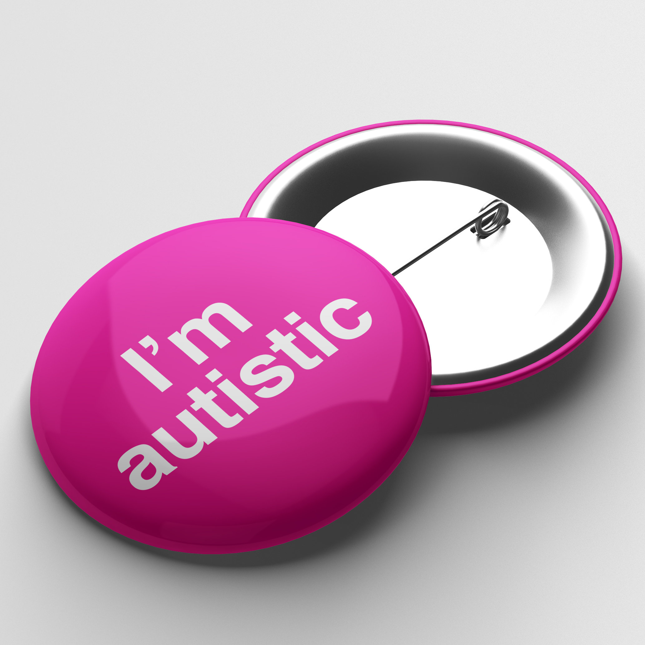 I'm Autistic Badge | Etsy