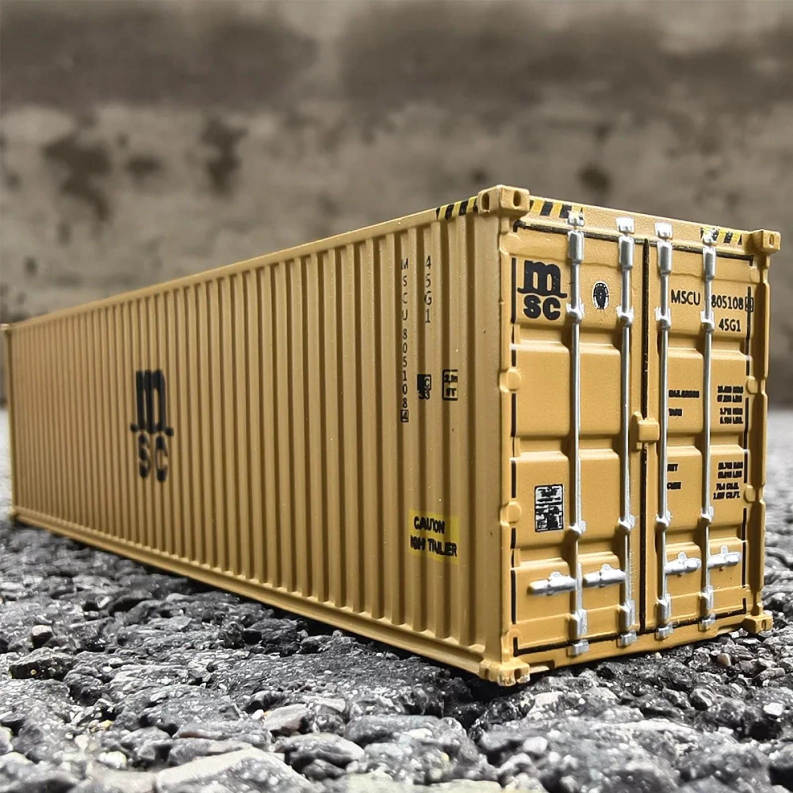 HO Scale 40ft Railway Shipping Container: Diorama Model Train Detail - Etsy