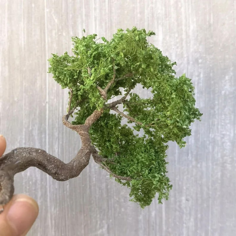 Miniature Pine Tree Model: N Scale Diorama Scenery - Etsy