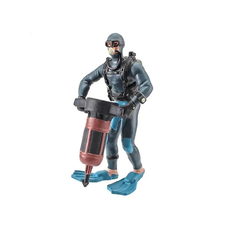 Miniature Diver Doll: Ocean Diorama Model, Collectible Action Figure - Etsy