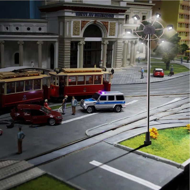 HO & N Scale 3V LED Signal Tower Light for Model Railways, Dioramas ...