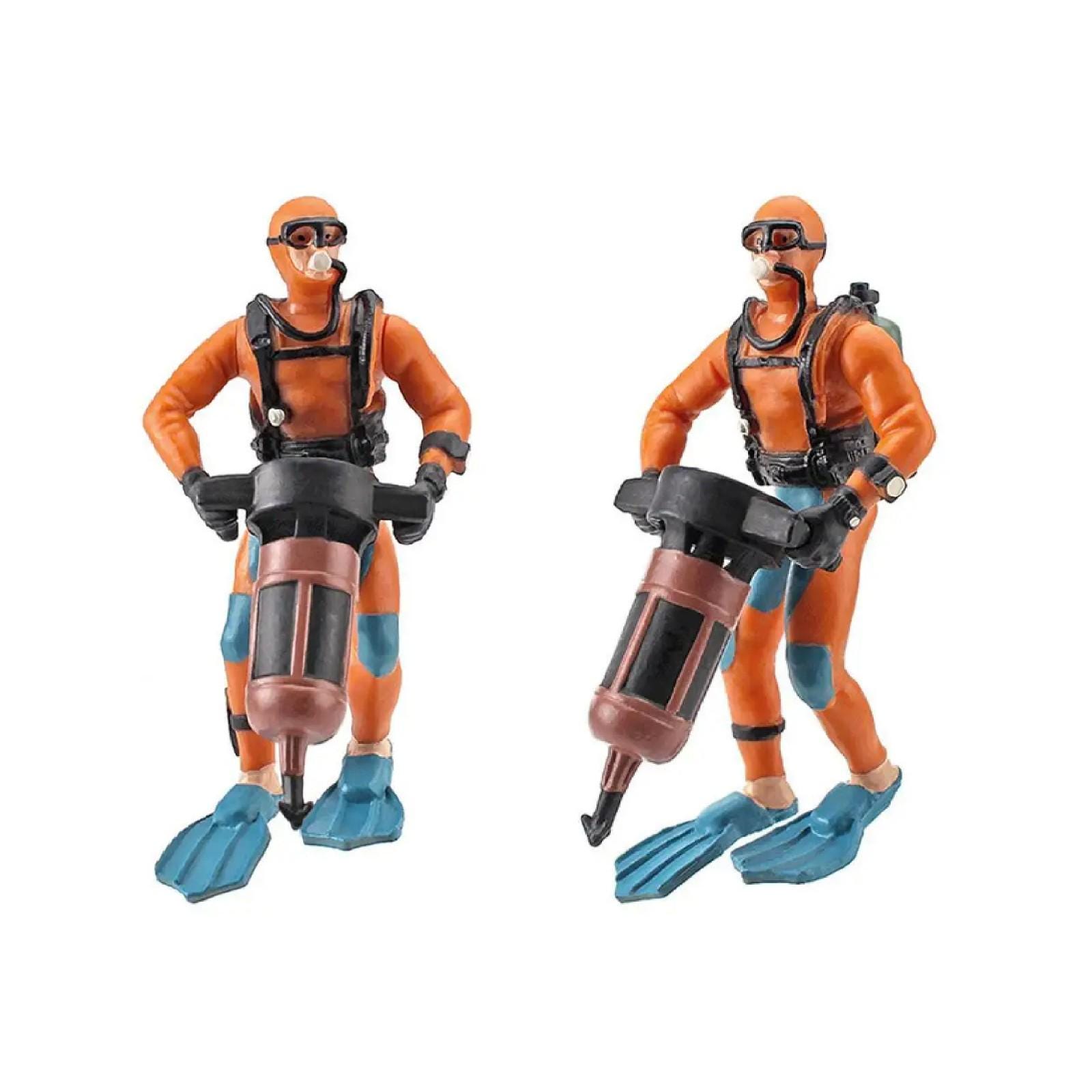 Miniature Diver Doll: Ocean Diorama Model, Collectible Action Figure - Etsy