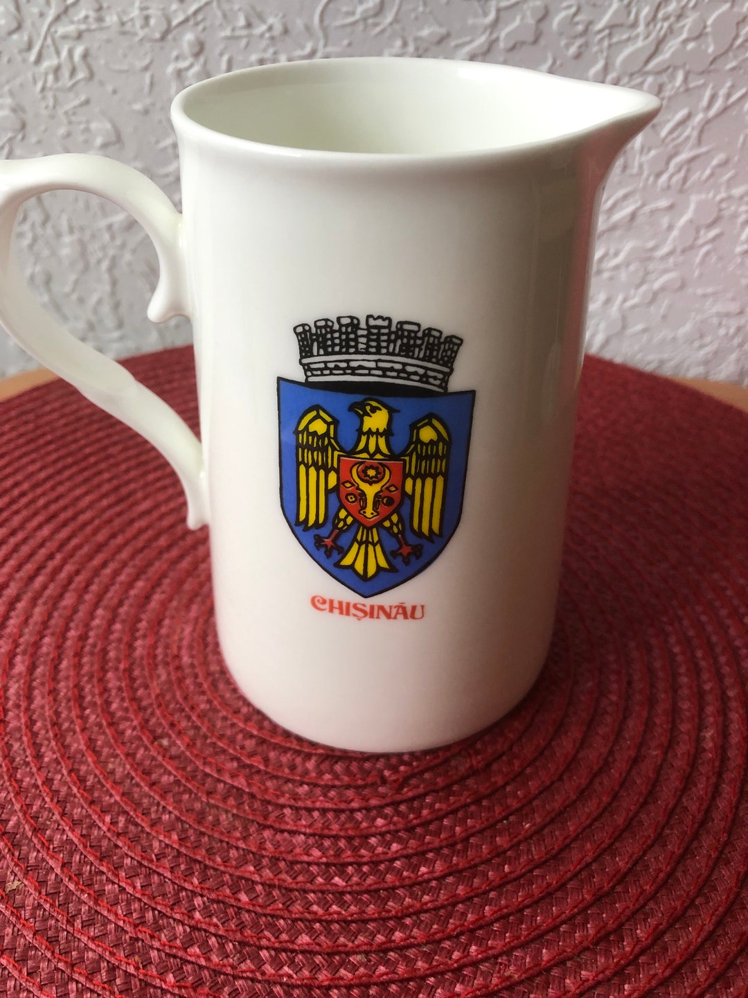 Chisinau Moldova Souvenir Milk Jug, 600 Ml. Souvenir of Moldova ...