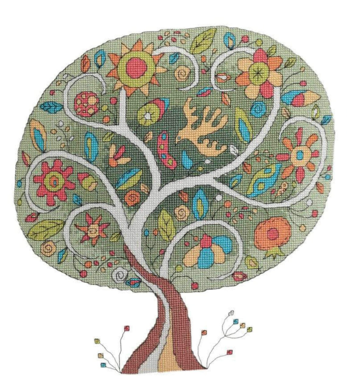 Cross-stitch Pattern Embroidery Tree of Life Pattern for Your - Etsy
