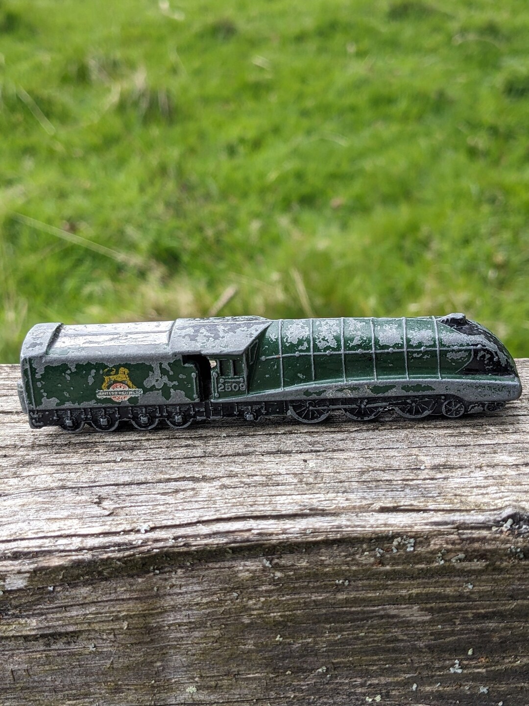 Vintage Dinky Meccano Train Toy Train Made in England Stamped 798 ...