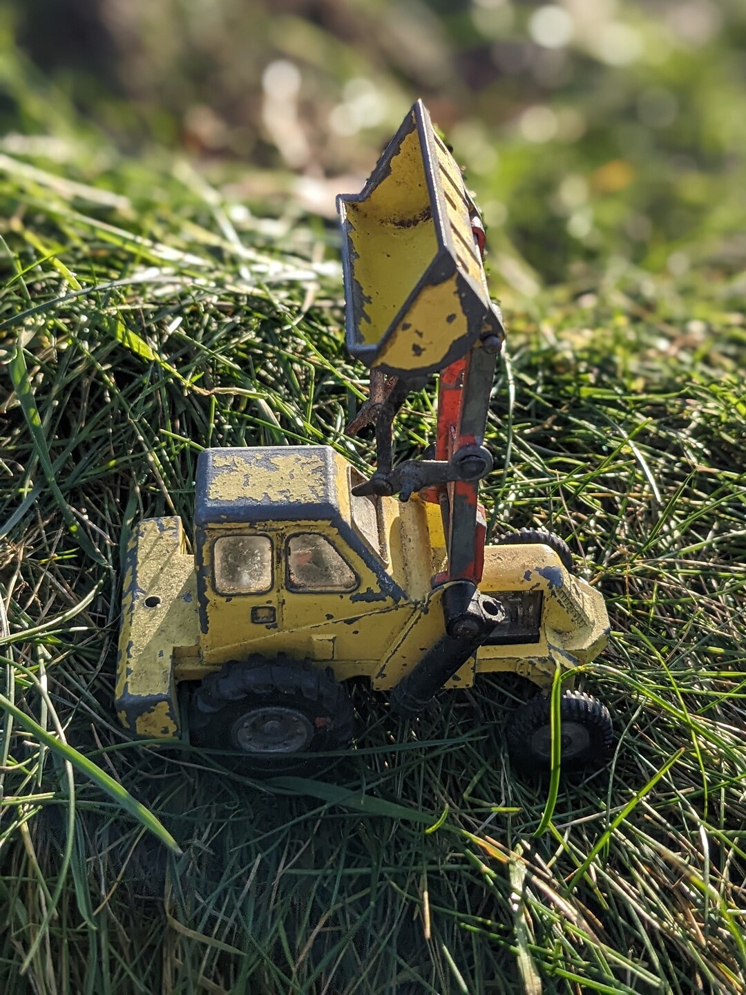 SALE Vintage Dinky Toys Muir Hill Tractor Bull Dozer Toy Machinery ...