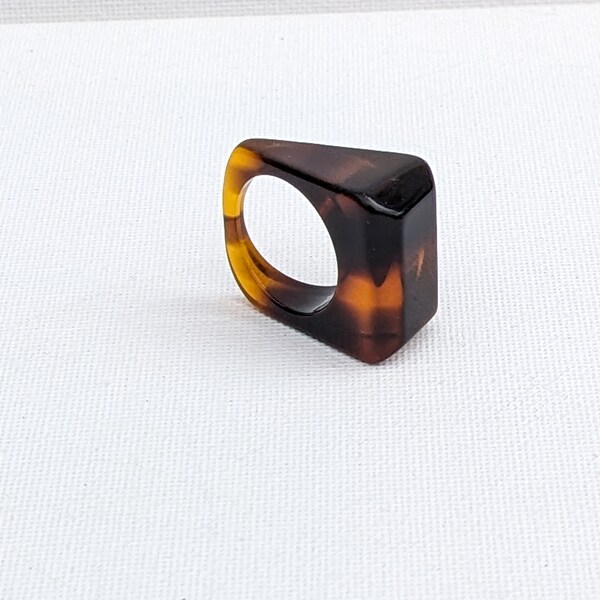 Lucite Ring - Etsy UK
